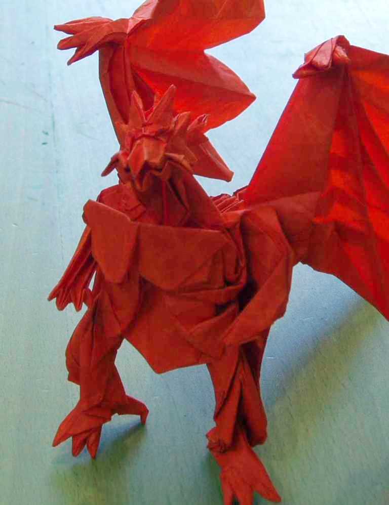 Divine Dragon (Bahamut) by Satoshi Kamiya